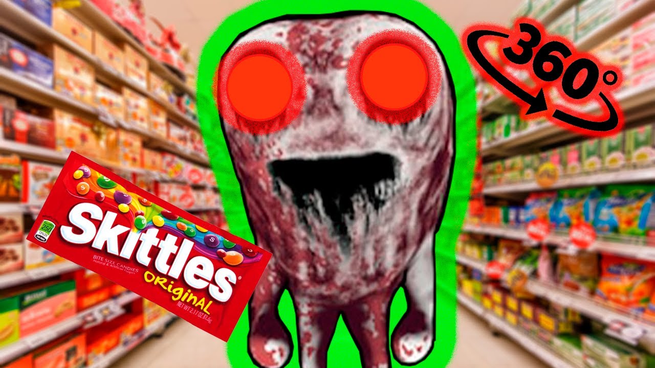 🍫360° Virtual Reality Zoonomaly Skittles Meme | Monster Cat, Monster ...