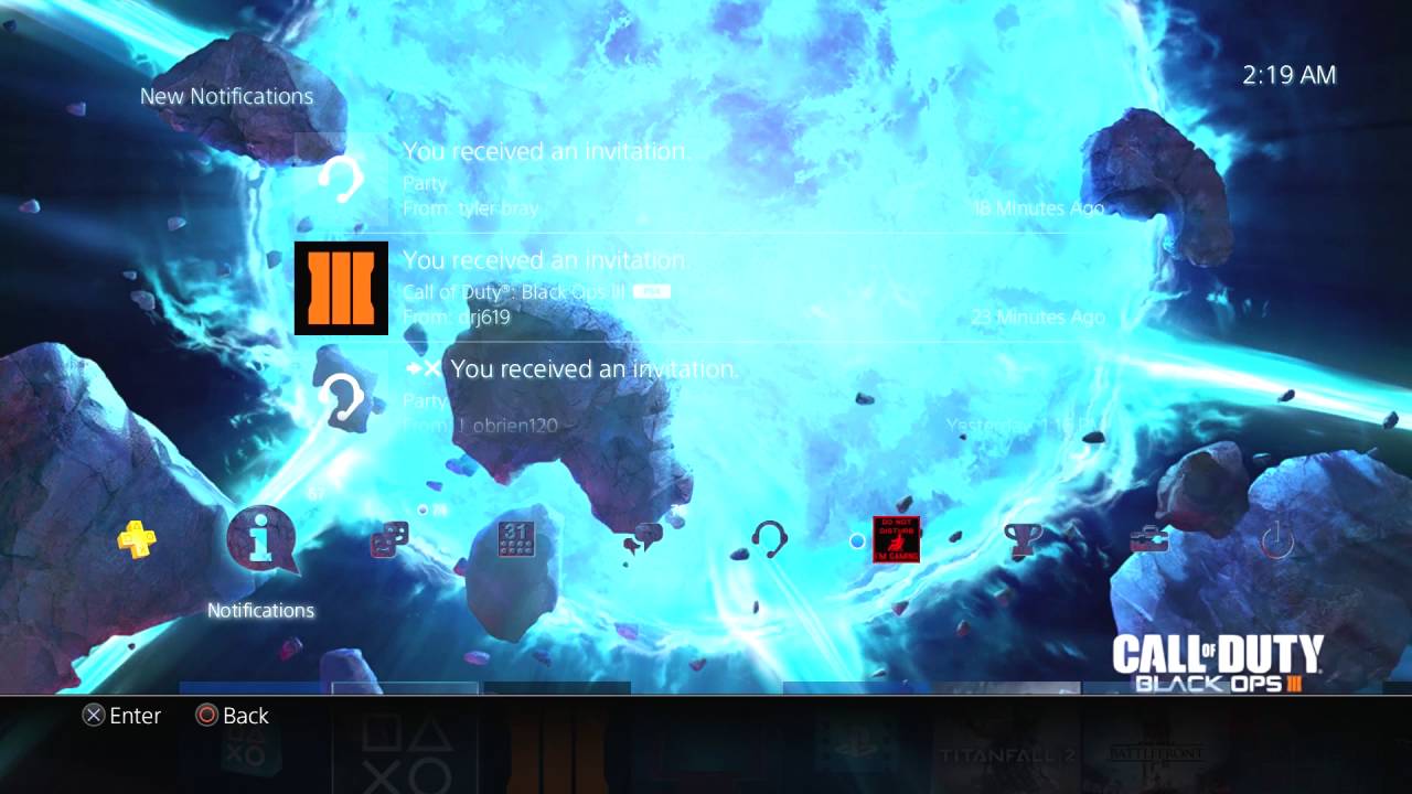How to enable the SALVATION Dynamic Theme on PS4 - BO3 Revelations ...