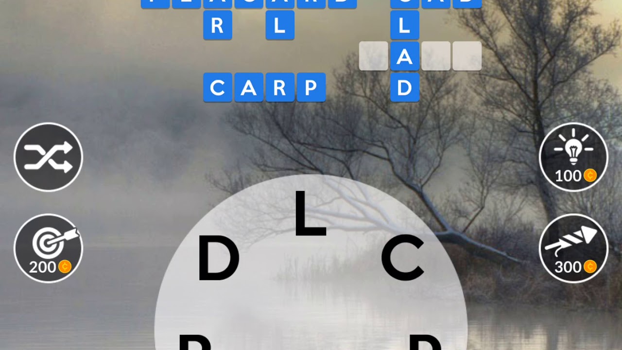 Wordscapes Level 1322 Answers - YouTube