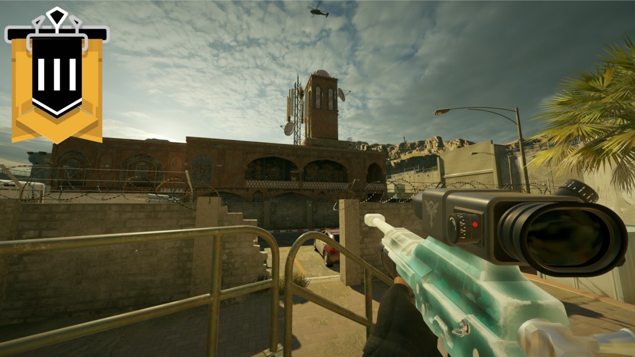 Playing as a sniper | rainbow six siege - YouTube