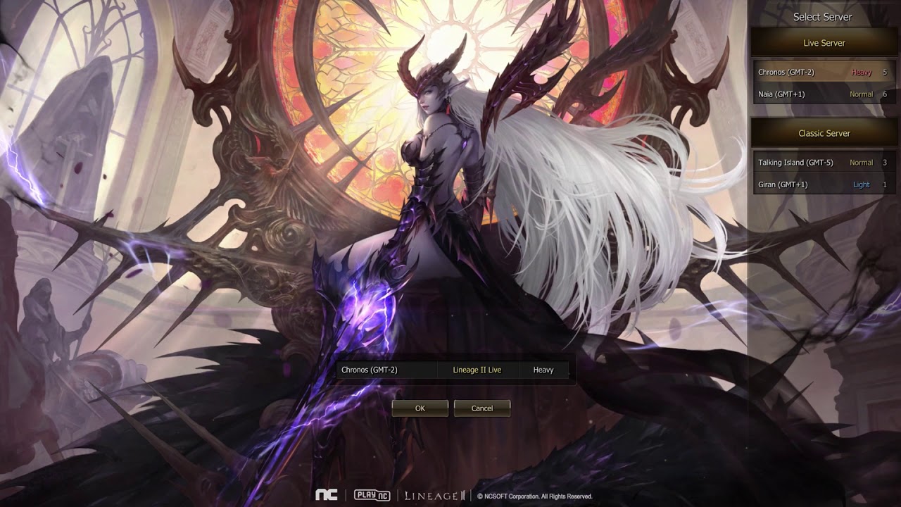 LINEAGE 2 WILD HORIZONS LOGIN SCREEN (TELA DE ABERTURA DO GAME) - YouTube