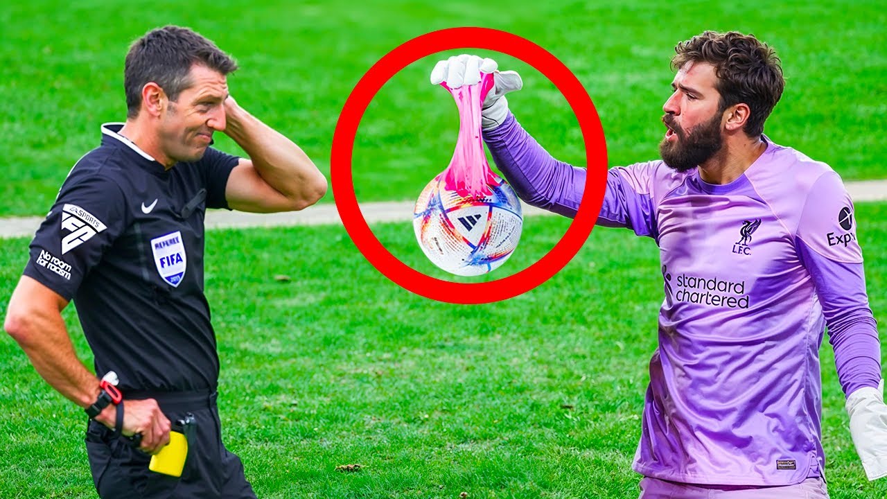 Football Players CAUGHT CHEATING.. - YouTube