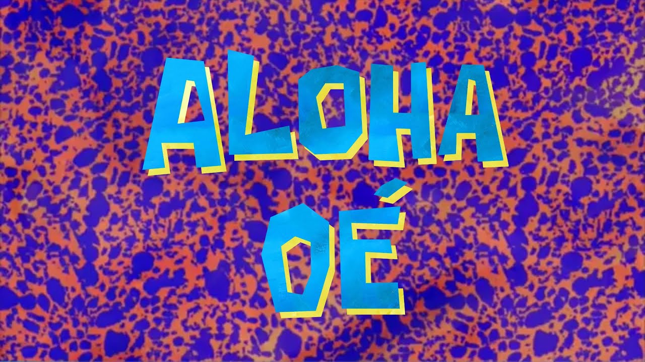 SpongeBob Music: Aloha Oé - YouTube