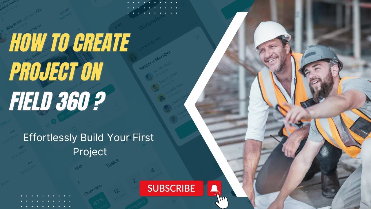 Part 2 : How to create Project on FIELD 360 APP ? - YouTube