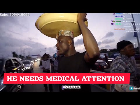 CATAREFE HAWKS ON THE STREETS OF LAGOS, FANS REACTS #catarefe #kolu 