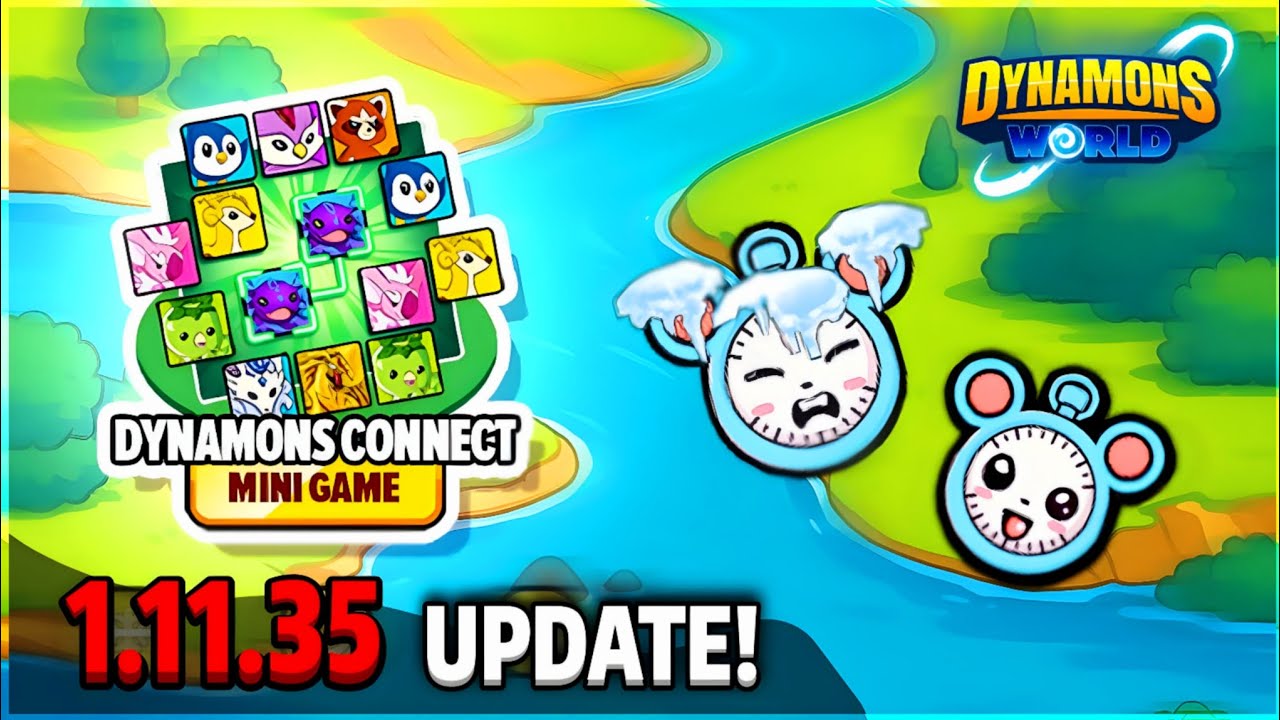 New Map in Dynamons World New Update 1.11.35 😱 - YouTube