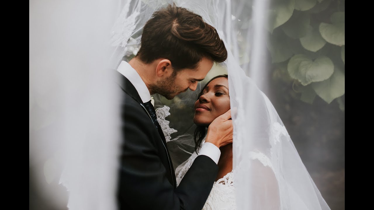 Christella + Daniel // Wedding // Our First Kiss Ever - YouTube