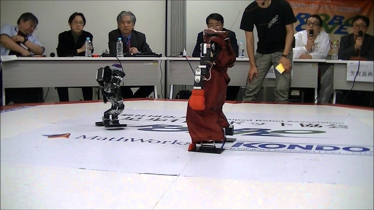 第26回ROBO-ONE 一回戦 Metallic Fighter vs 優磨ロボ - YouTube
