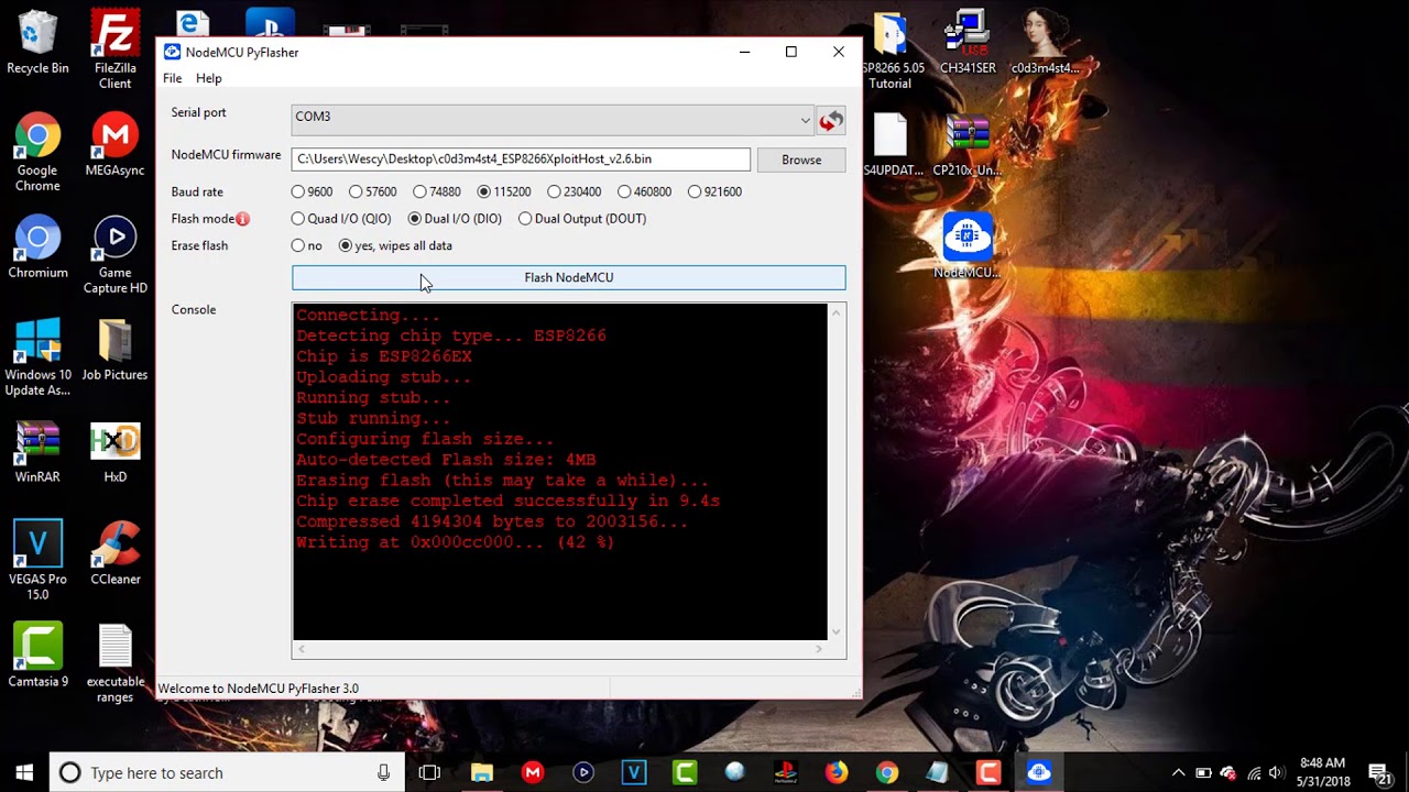 PS4 5.05 ESP8266 Jailbreak/Kernel Exploit Tutorial (Read Description) - YouTube