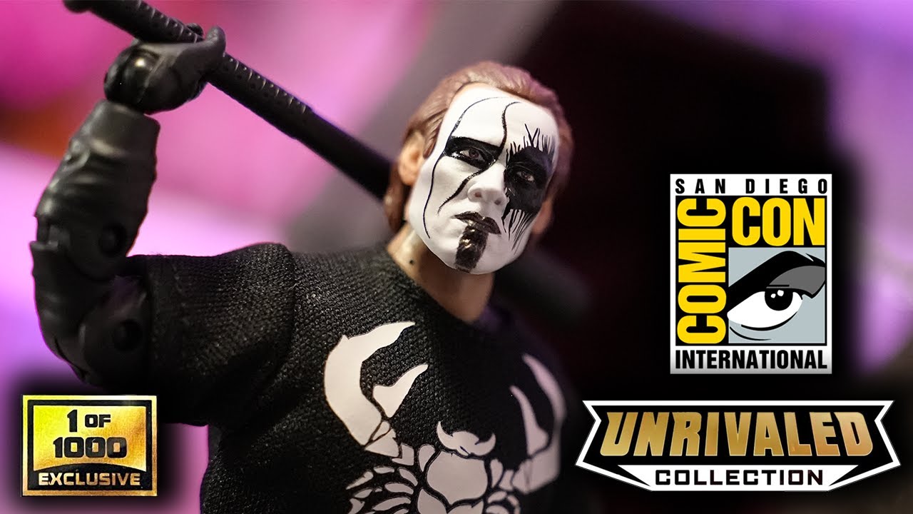 Sting Comic Con 2023 Exclusive Unrivaled Collection Figure Review ...