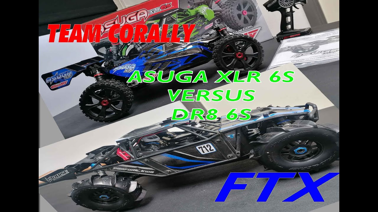 Corally ASUGA XLR versus FTX DR8 - YouTube