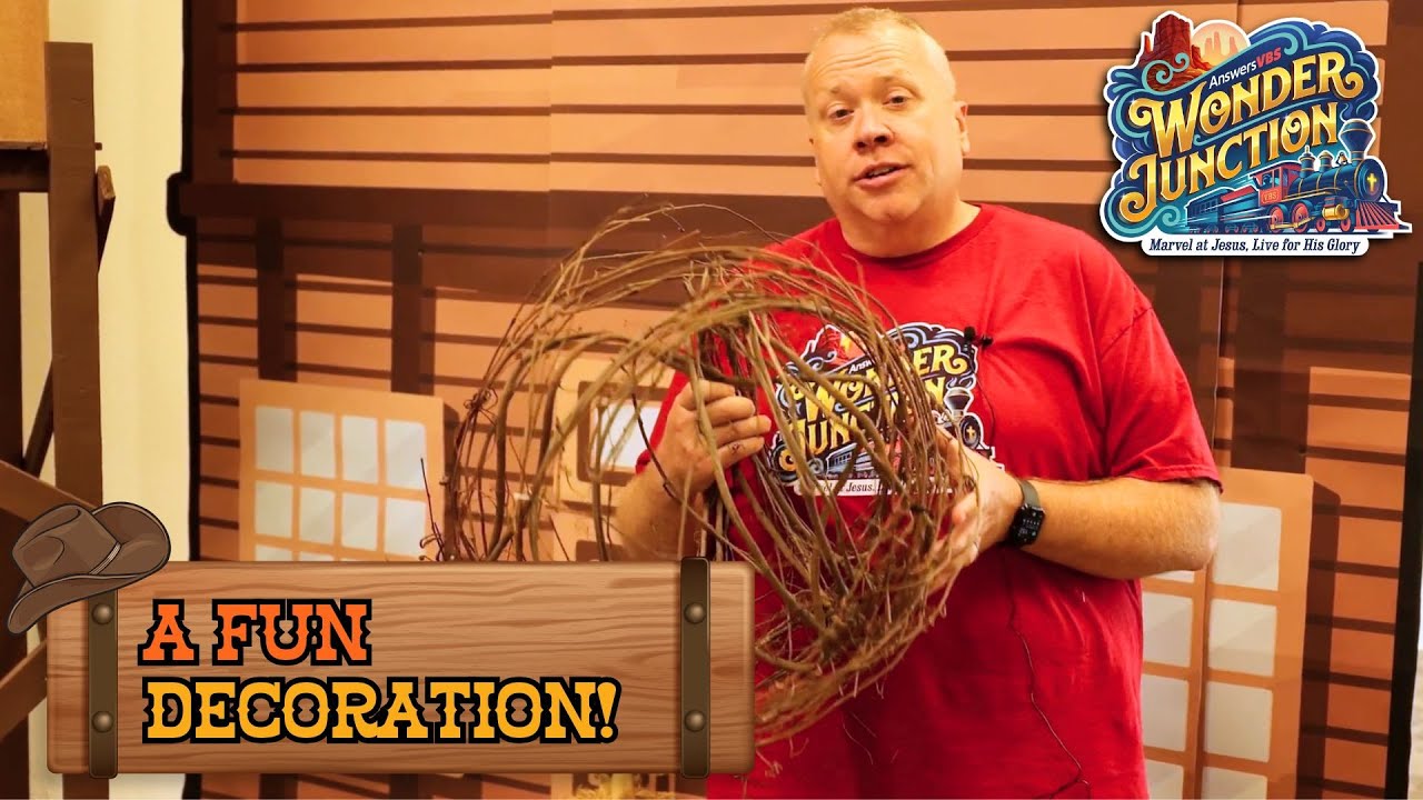 How We Made Tumbleweeds! | Wonder Junction VBS: Decorations - YouTube