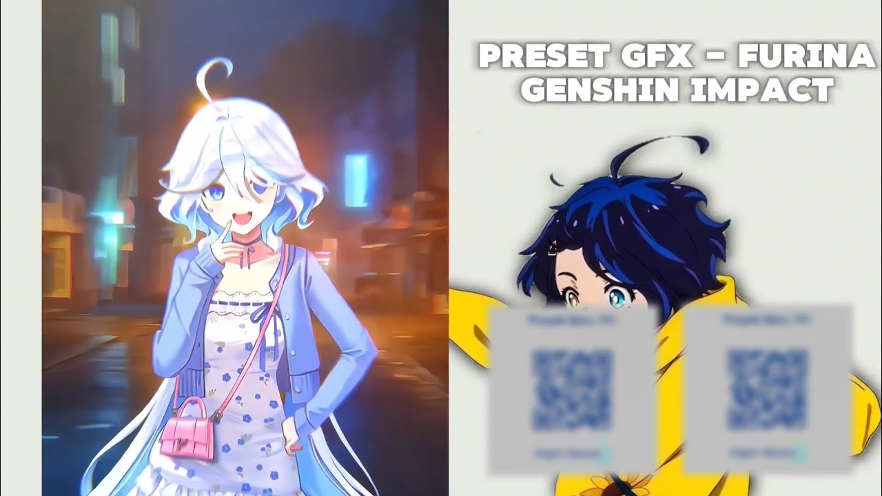 PRESET GFX FURINA GENSHIN IMPACT - SEANDAINYA | ALIGHT MOTION - YouTube