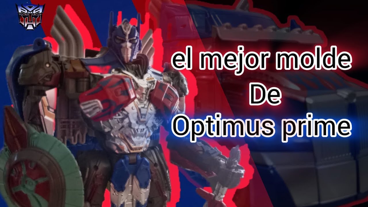 el mejor molde de optimus prime 🤩/Transformers el último caballero ...
