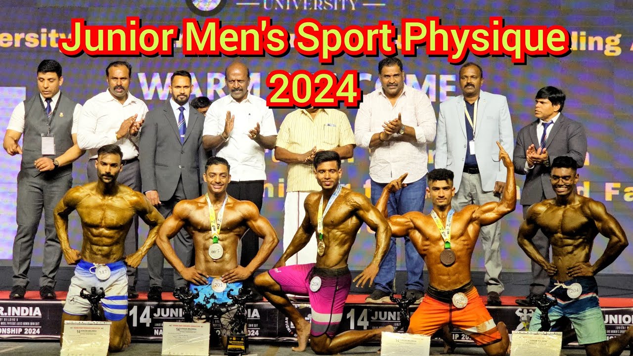 14th Junior Mens Sport Physique Mr India 2024 IBBF ...