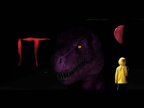 Pennywise It Crossover Dinosaur, Creepy Animation - YouTube