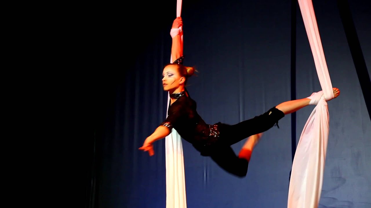 Anna Roudenko Aerial Silks Act Youtube