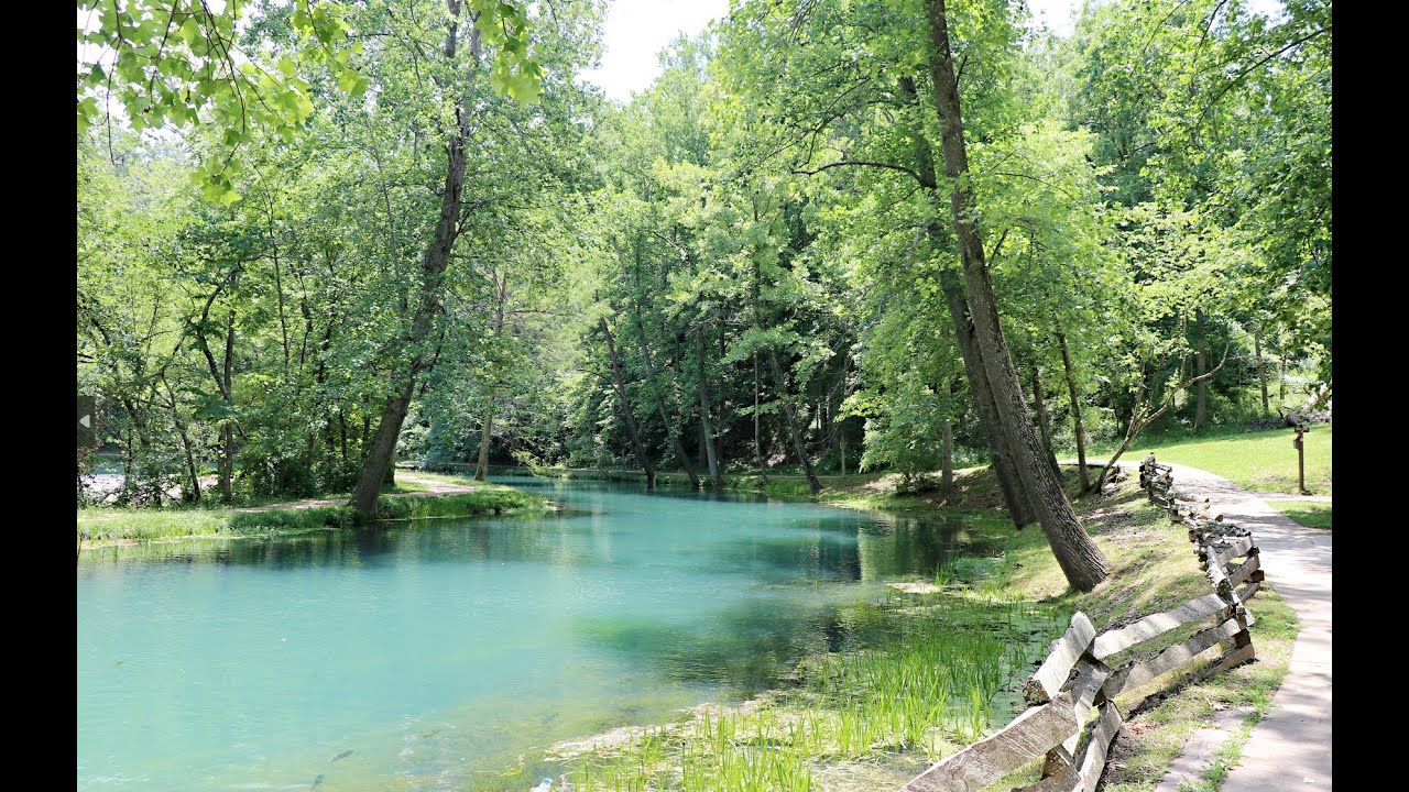 Maramec Spring Park June 16, 2018 - YouTube