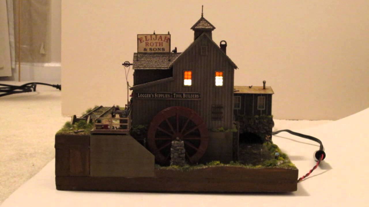 FSM JS-13 Elijah Roth diorama lights - YouTube
