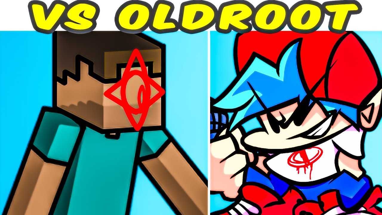 FNF VS Oldroot Minecraft's Strangest Mystery | FNF MOD/HARD/Creepypasta ...