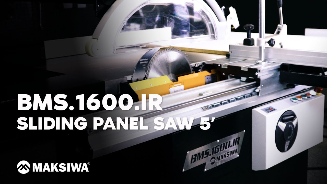 Maksiwa - BMS.1600.IR Sliding Panel Saw - YouTube