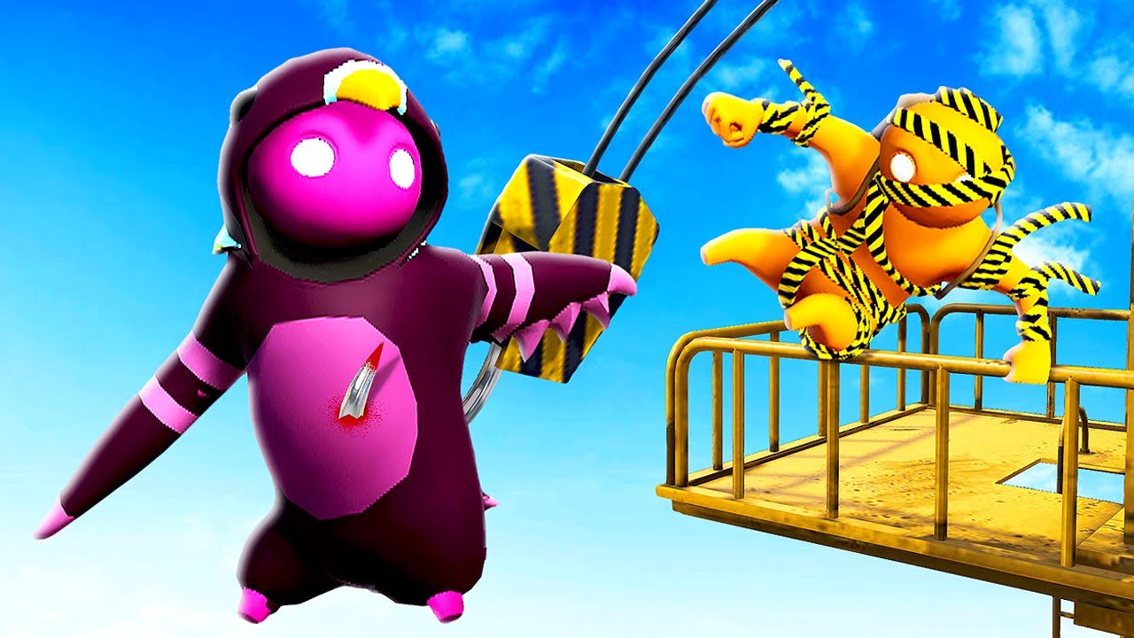 NEW Crane Map Update is Here - Gang Beasts (Funny Moments) - YouTube