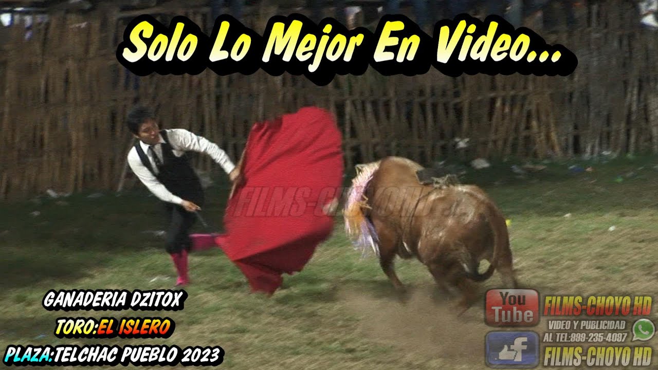 Toro EL ISLERO En La Corrida De Promesas De Telchac Pueblo.Yucatan 2023 ...