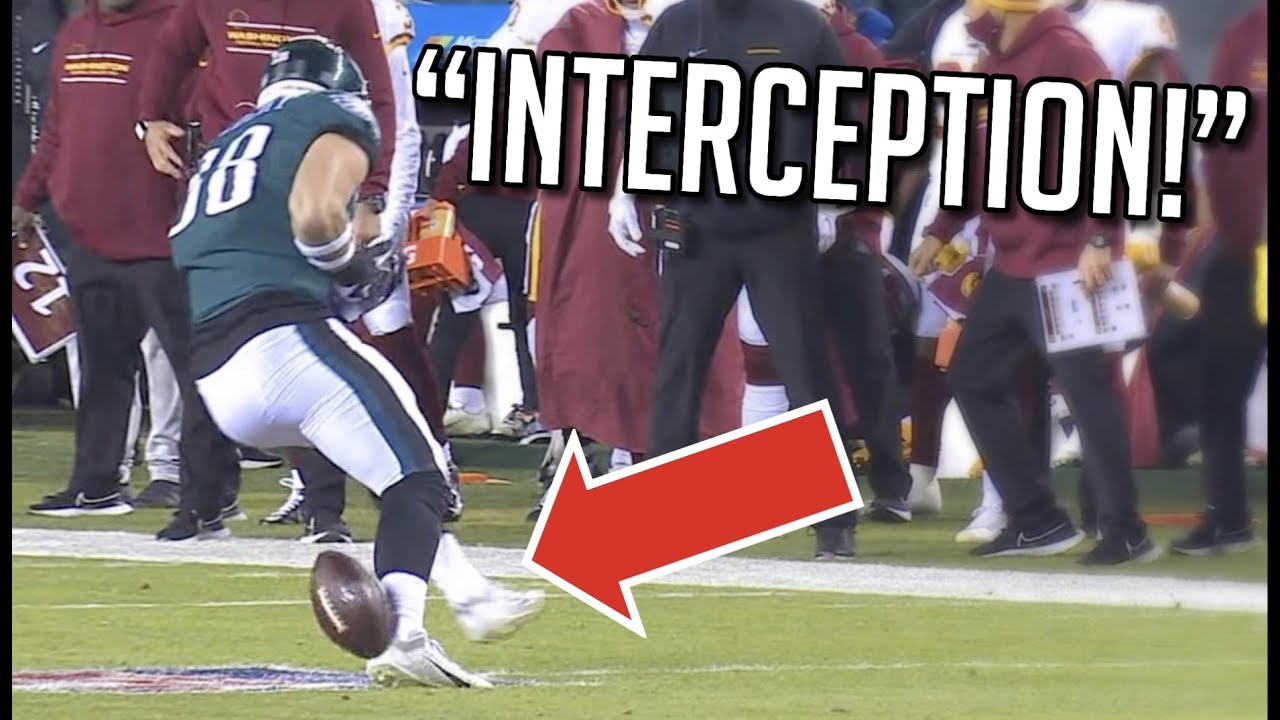 NFL Kick Interceptions - YouTube