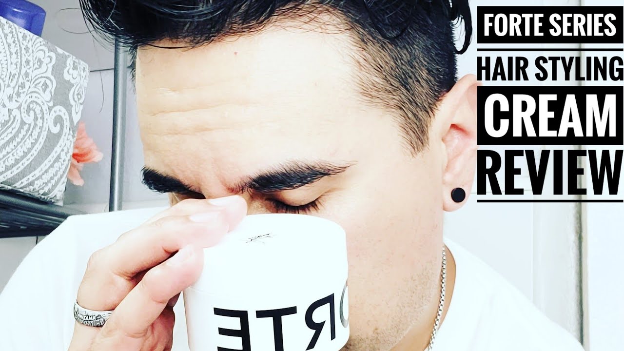 Forte Series Hair Styling Cream Review - YouTube