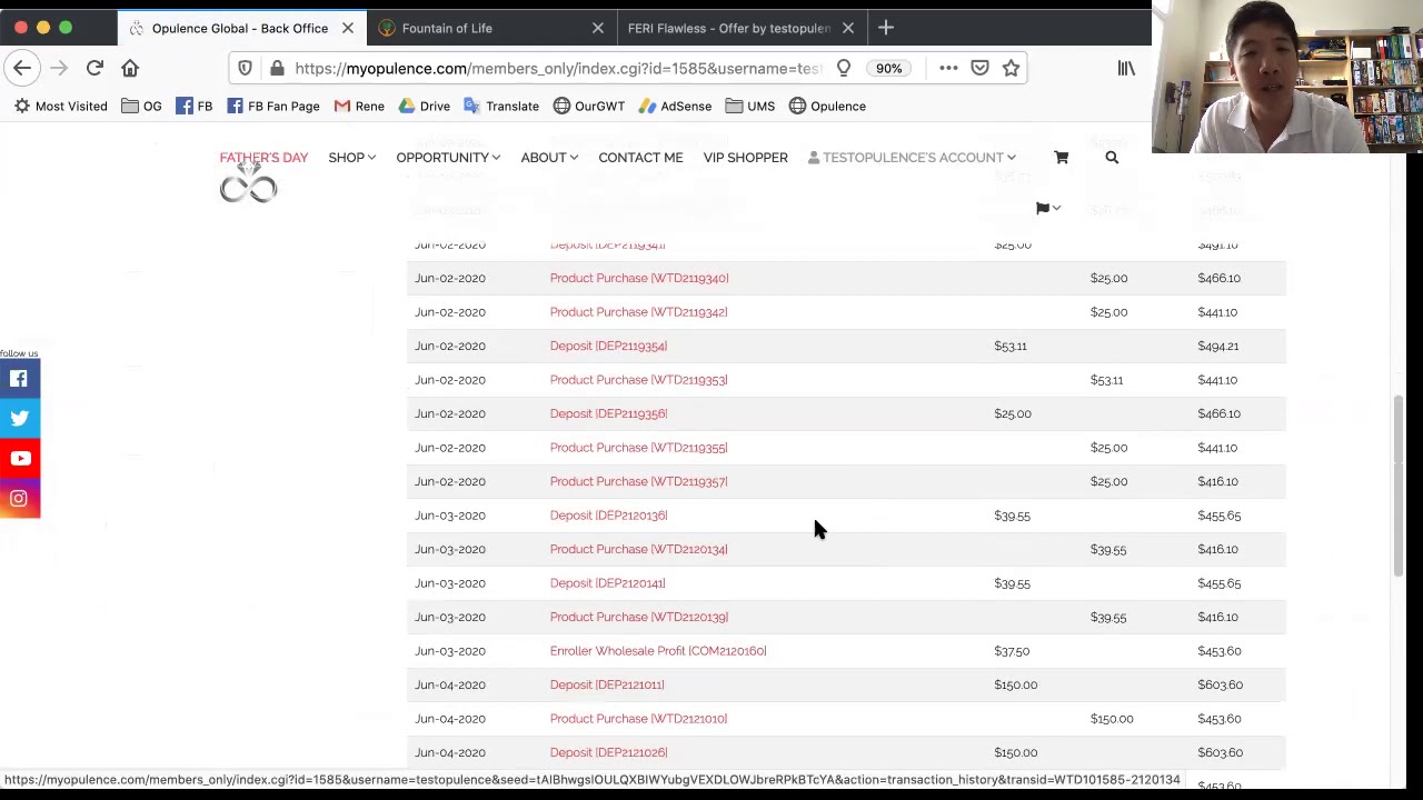 Opulence Global - Back Office Training with Rene Liaw - YouTube