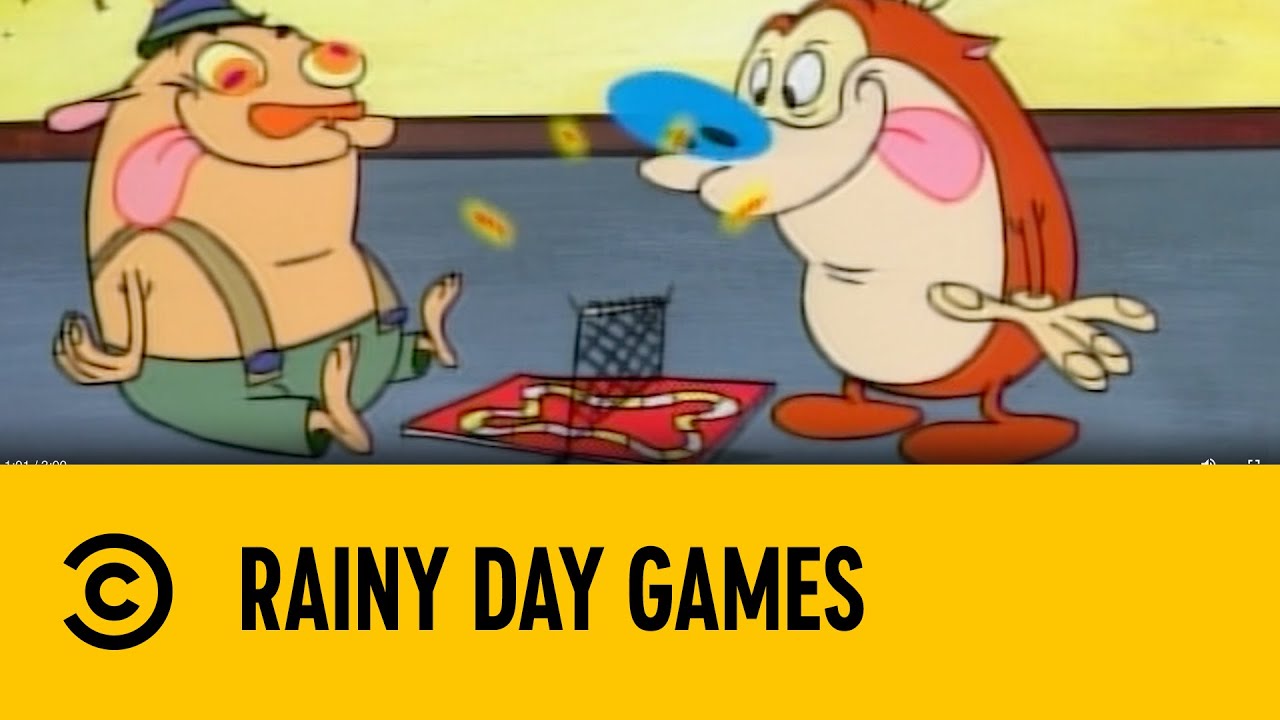 Rainy Day Games | The Ren & Stimpy Show | Comedy Central Africa - YouTube