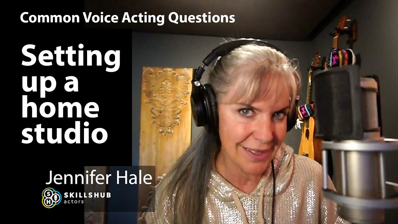 Common Voice Acting Questions - Setting up a home studio - YouTube