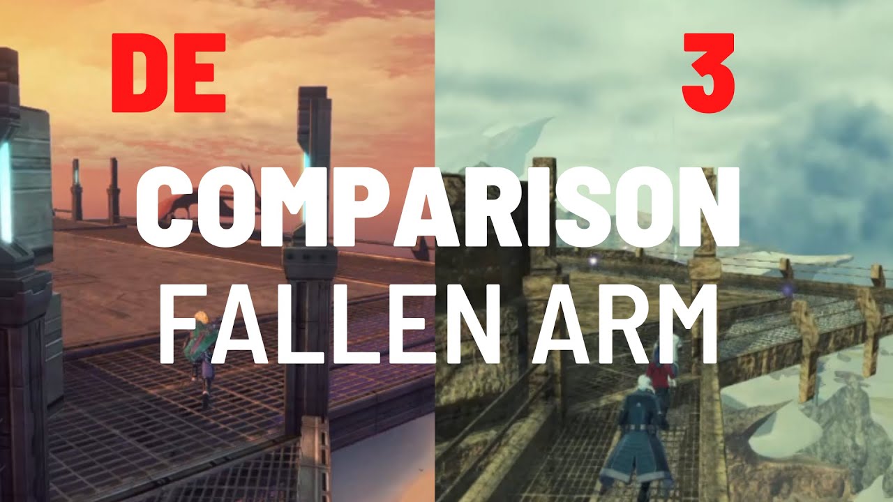 FALLEN ARM - Xenoblade 3 vs Xenoblade 1 - YouTube