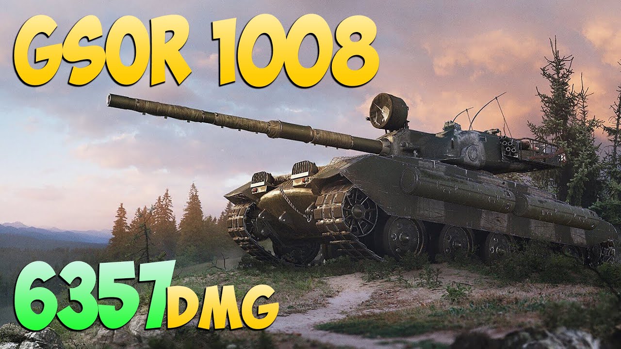 GSOR 1008 - 7 Frags 6.3K Damage - A storm of rage! - World Of Tanks ...
