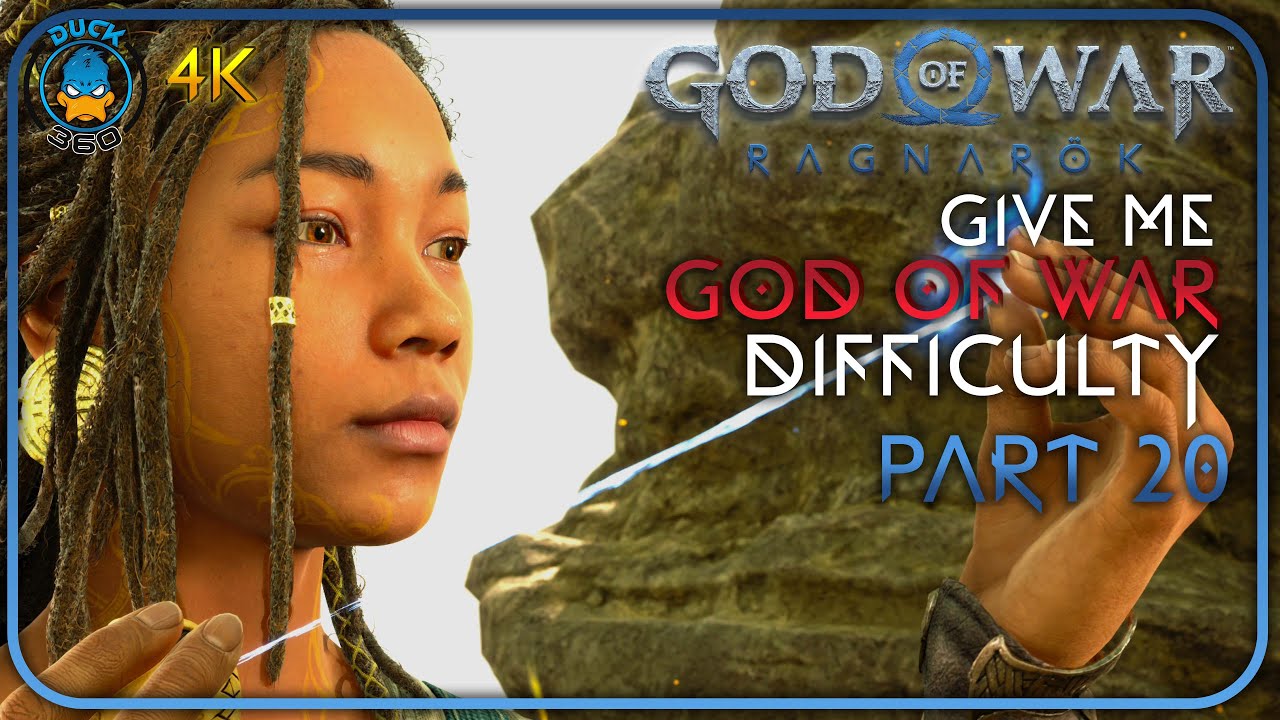 God of War Difficulty | GoW Ragnarok Walkthrough 20 | PS5 4K Quality ...