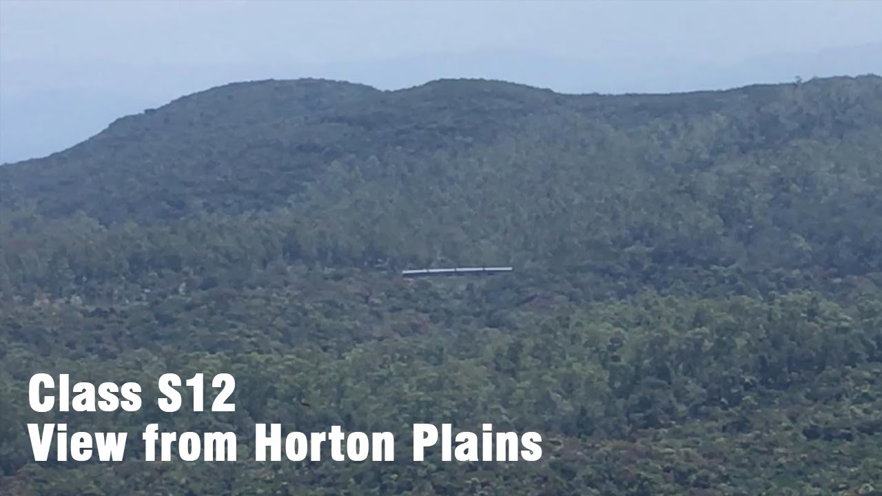 Class S12 Podi Menike Passing Summit Level View from Horton Plains Road - YouTube