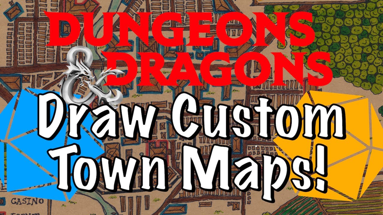 How to Map a City in D&D - YouTube