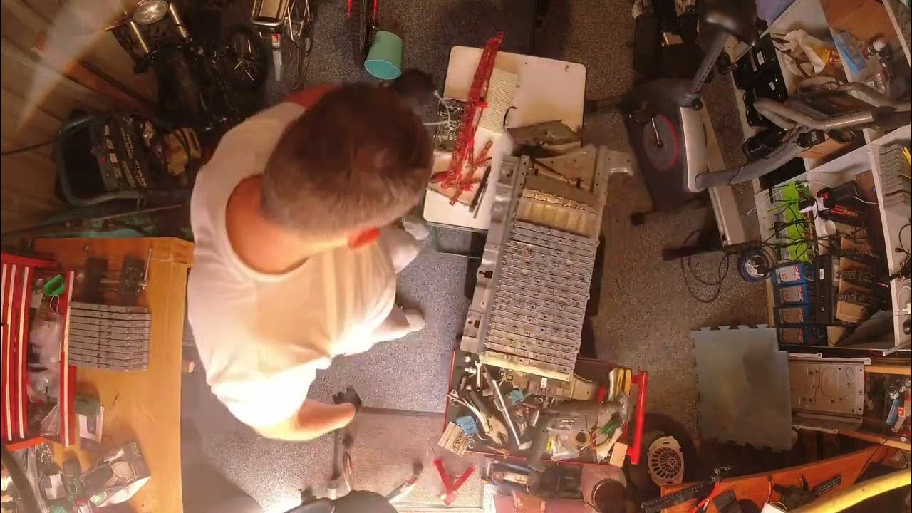 Camry Hybrid AVV50 HV battery rebuild - YouTube