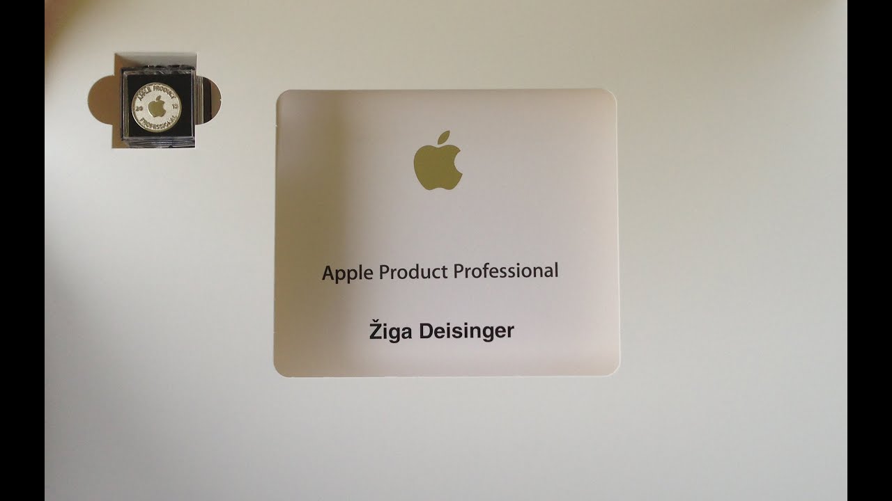 Apple Product Professional Kit 2013 Unboxing - YouTube