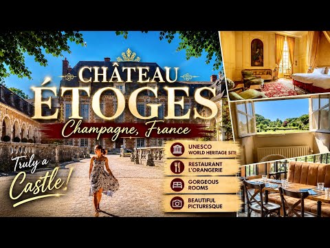 Chateau Etoges, Champagne, France stay. Castle stay in France. Le Château d'Etoges, beautiful!