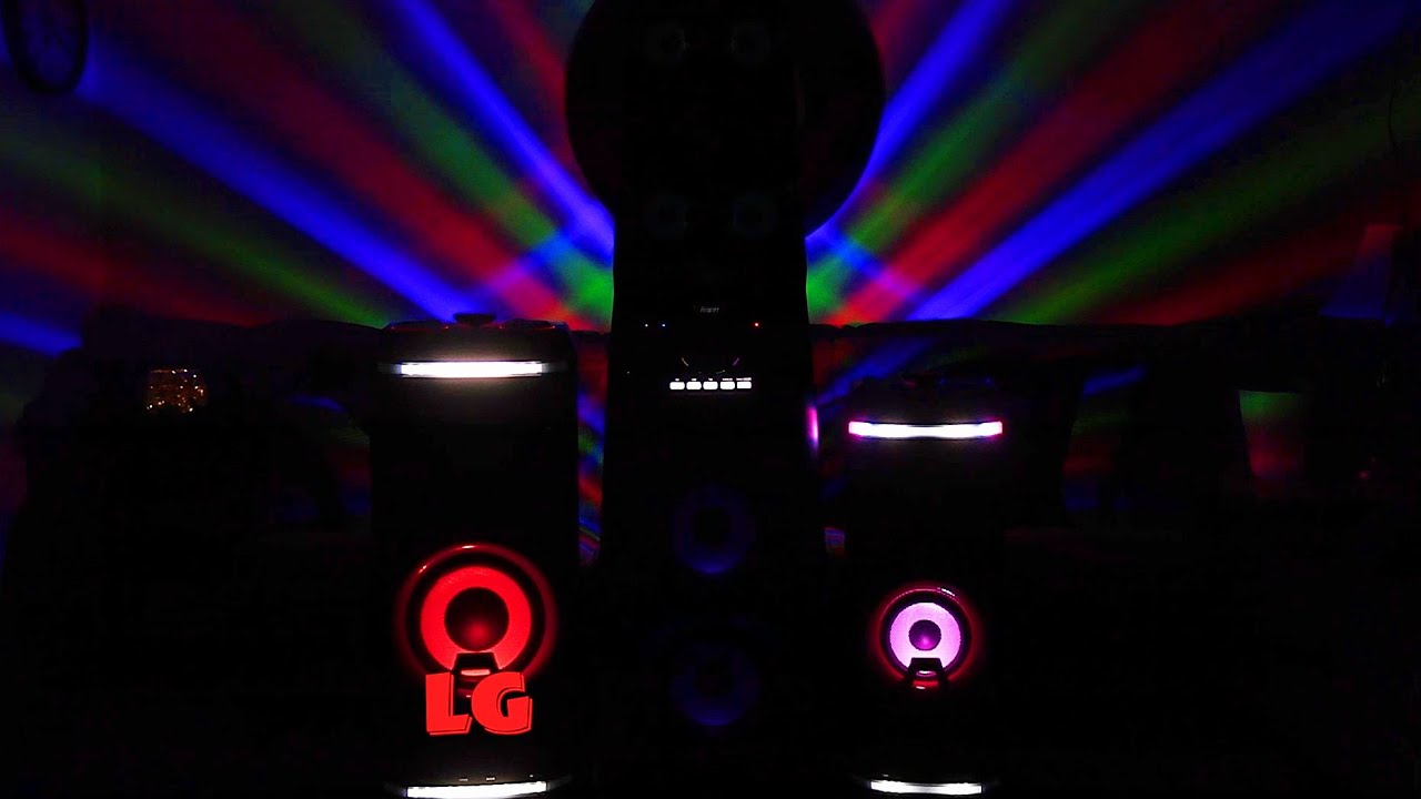 SONY V90 MUTEKI VS LG OK99 XBOOM IN THE ULTIMATE PARTY SPEAKER BATTLE ...