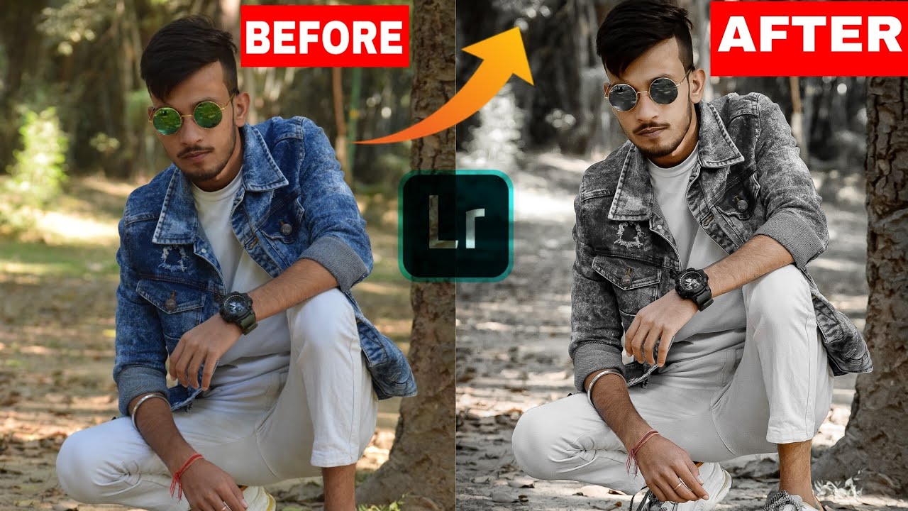 Dark BLACK TONE Photo Editing Tutorial |Dark Black color grading ...