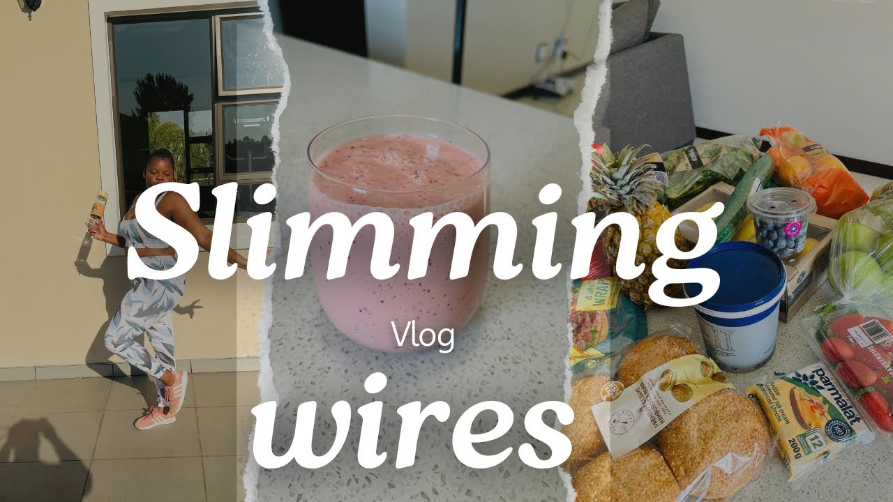 Weekly vlog: slimming wires update |lost 6 kg in 5 days| what I eat in ...