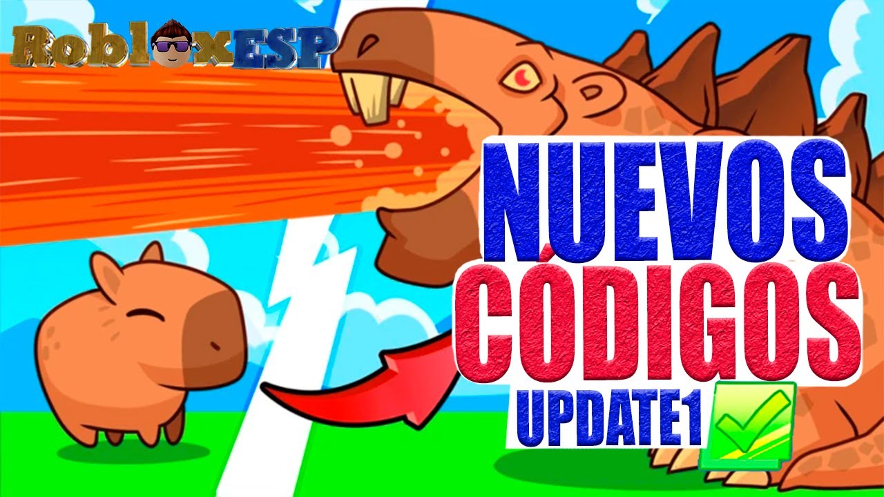 [UPDATE1] CÓDIGOS DE EVOLUCIÓN CAPIBARA En Roblox CAPYBARA EVOLUTION CODES - YouTube
