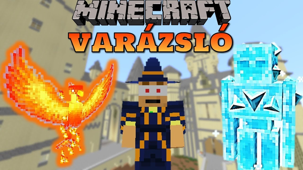 Minecraft: Varázsló Lettem! - Electroblob's Wizardry Mod Bemutató - YouTube