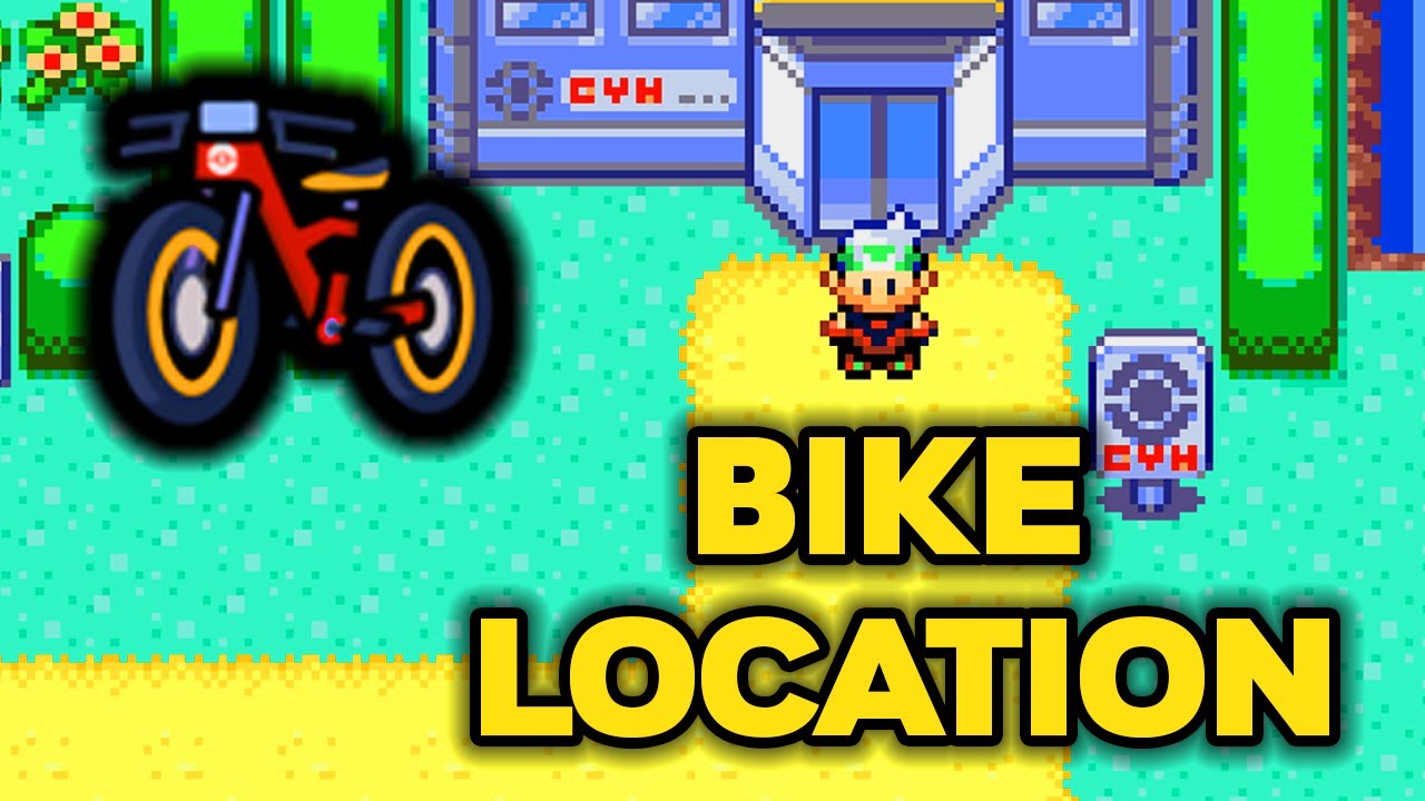 How to Find the Bike in Pokemon Emerald! - YouTube