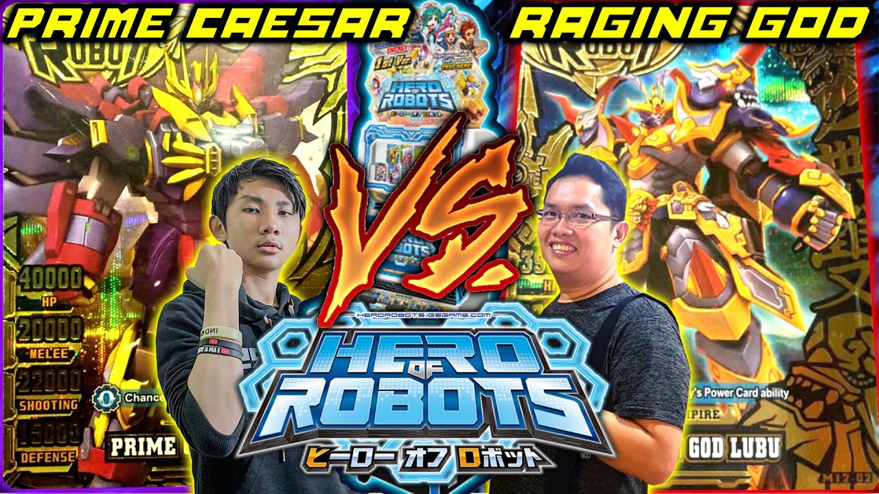 PRIME CAESAR VS GOD LUBU! KEMBALINYA PARA MASTER HERO OF ROBOT! - Hero ...