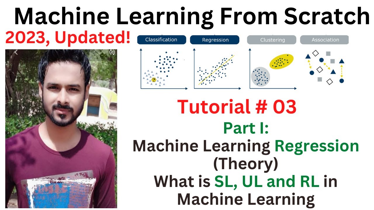 Tutorial 03: Machine Learning Regression Part 1 (Theory) | What is SL ...
