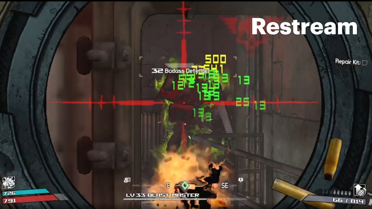Borderlands 1- !1Life Brick #1. Day 5. Pt2 Main game missions/PT1 Knoxx ...
