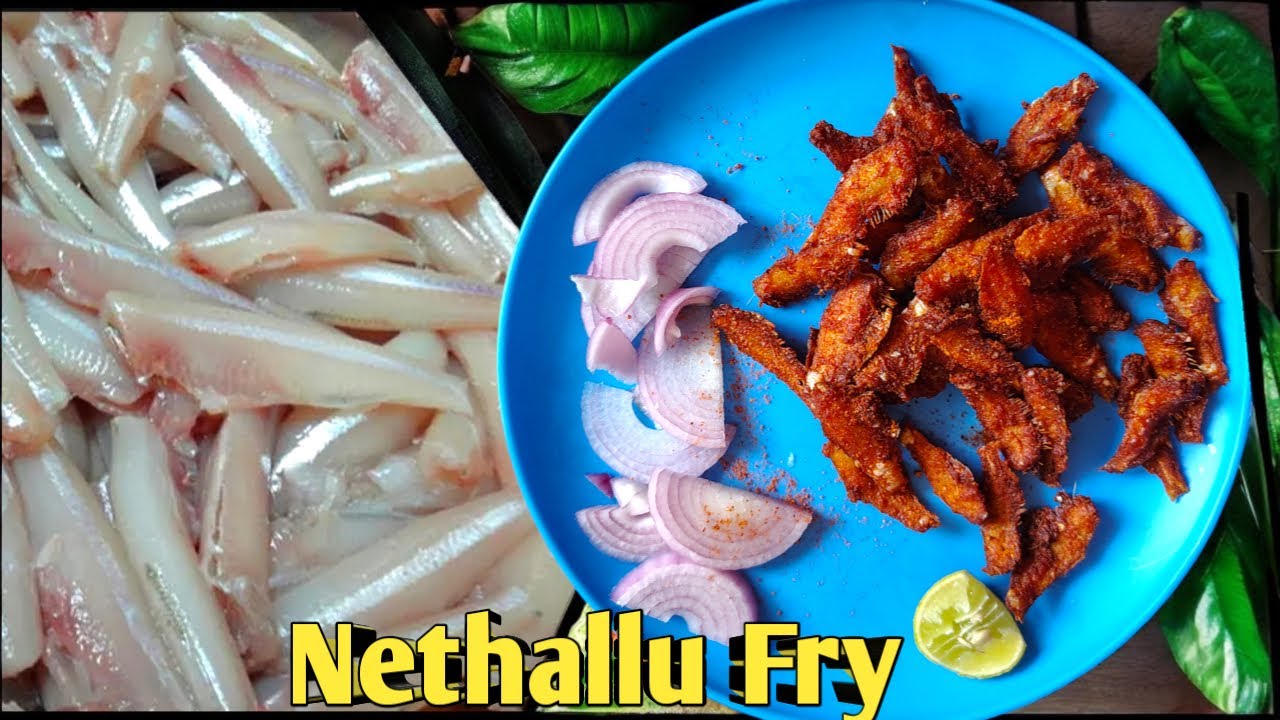 Nethallu Fry || small Fish Fry Recipe || SeaFish Recipe || Crispy ...